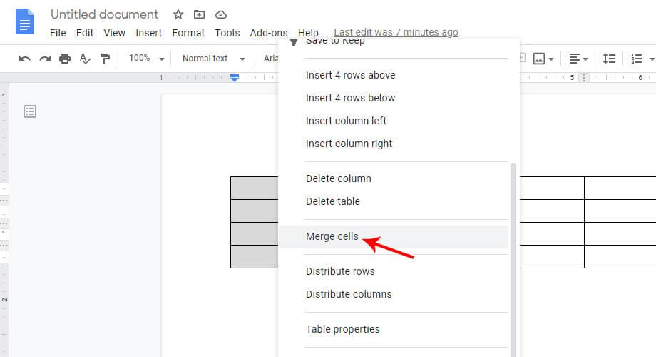 How To Merge Cells In A Table On Google Docs Phillypilot